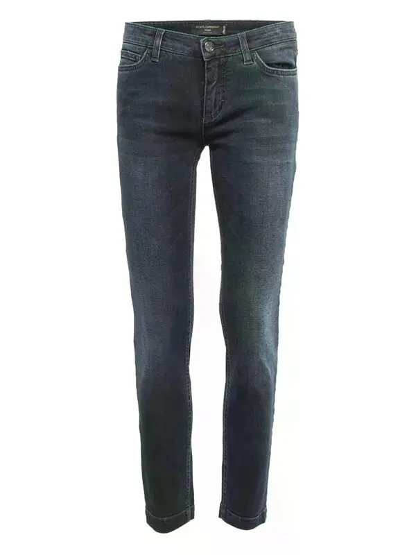 Dolce & Gabbana Logo Plaque Jeans