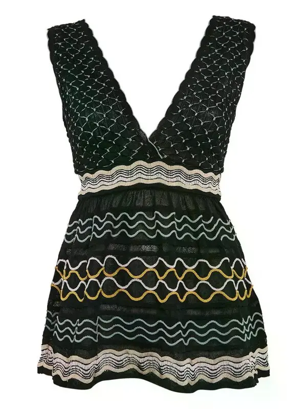 Missoni Knitted Wave Top
