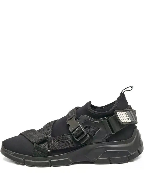 Prada 2024 Buckle Strap Sneakers