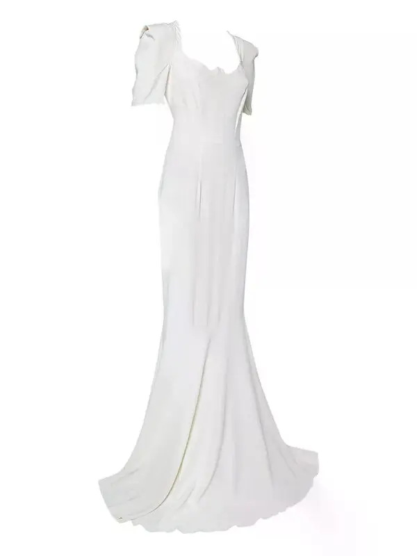 Roland Mouret Satin Maxi Dress
