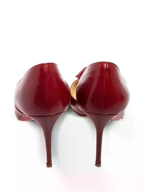 CHRISTIAN LOUBOUTIN 80mm Leather Pumps - Red