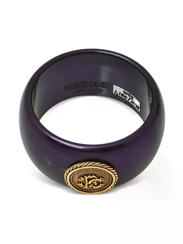 Roberto Cavalli Medallion Bracelet - Purple