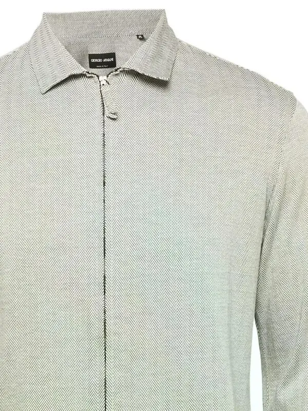 Giorgio Armani Cotton Shirt - Grey