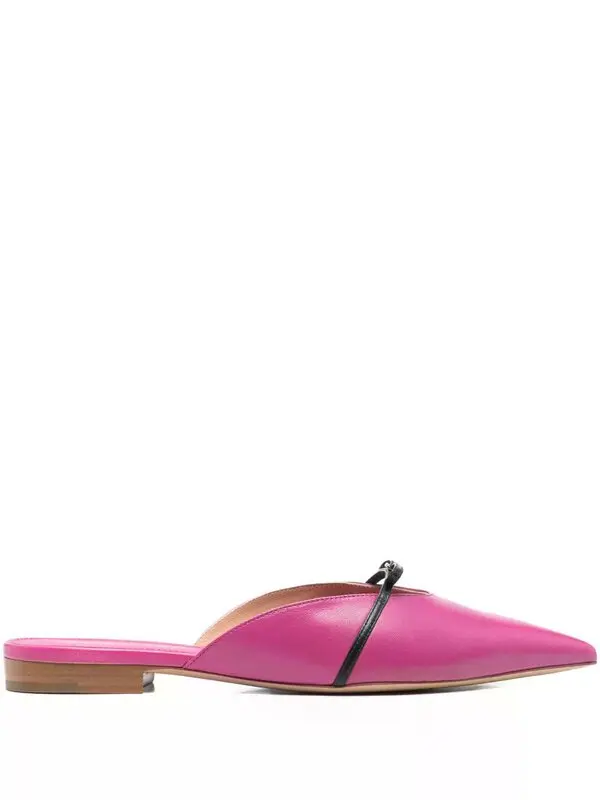 FERRAGAMO Mini Bow Mules - Pink