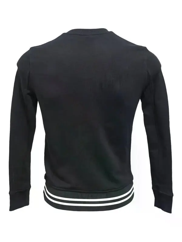Neil Barrett Crew Neck Sweater With Graphic Print