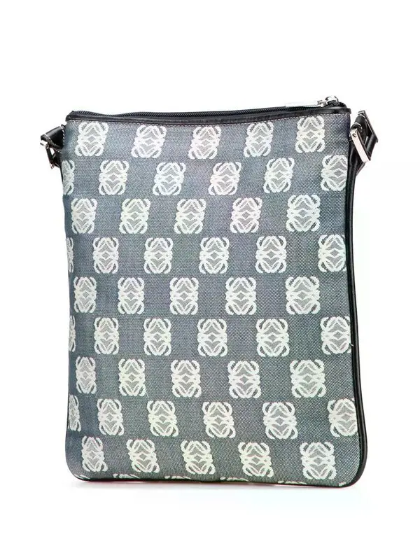 Loewe Anagram Canvas Crossbody Bag - Grey