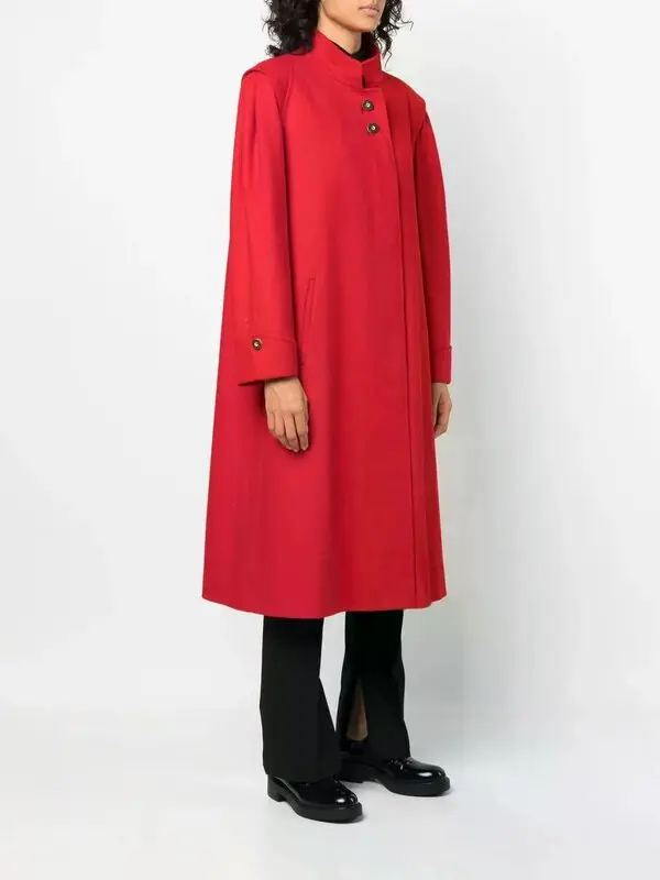A.N.G.E.L.O. VINTAGE CULT Vintage Cult 1980s Single-breasted Wool Coat