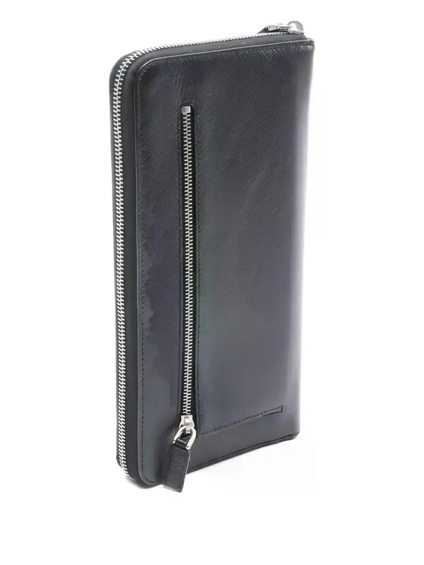 Prada 2010s Zip-fastening Leather Wallet