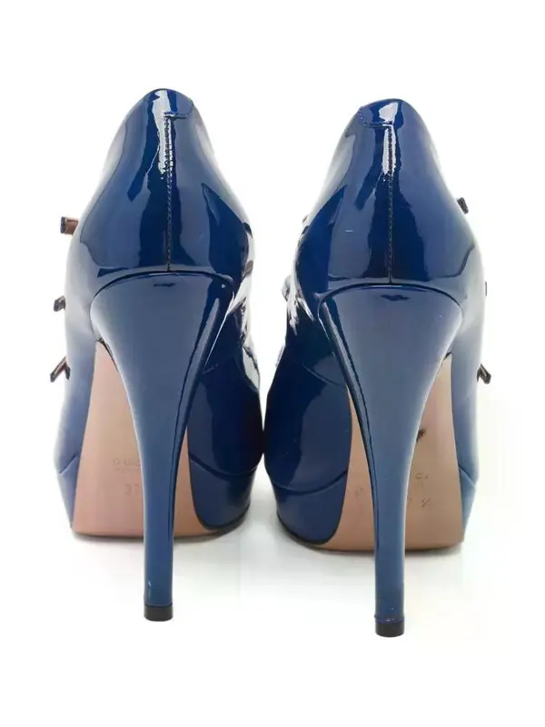 Gucci 135mm Patent Leather Sandals
