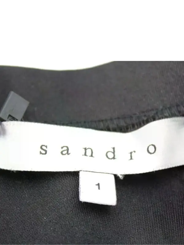 Sandro Sleeveless Crewneck Colour-block Mini Dress