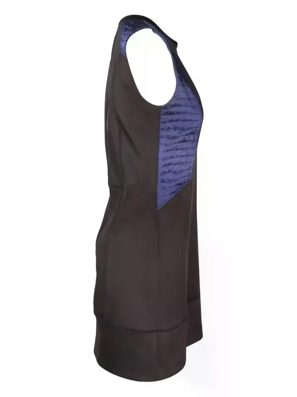 Sandro Sleeveless Crewneck Colour-block Mini Dress