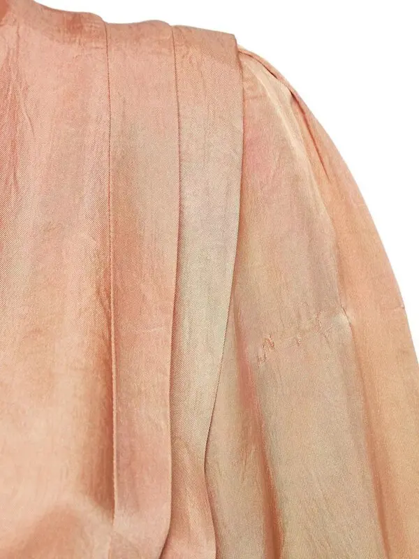 Sandro Puff Sleeve Tiered Dress