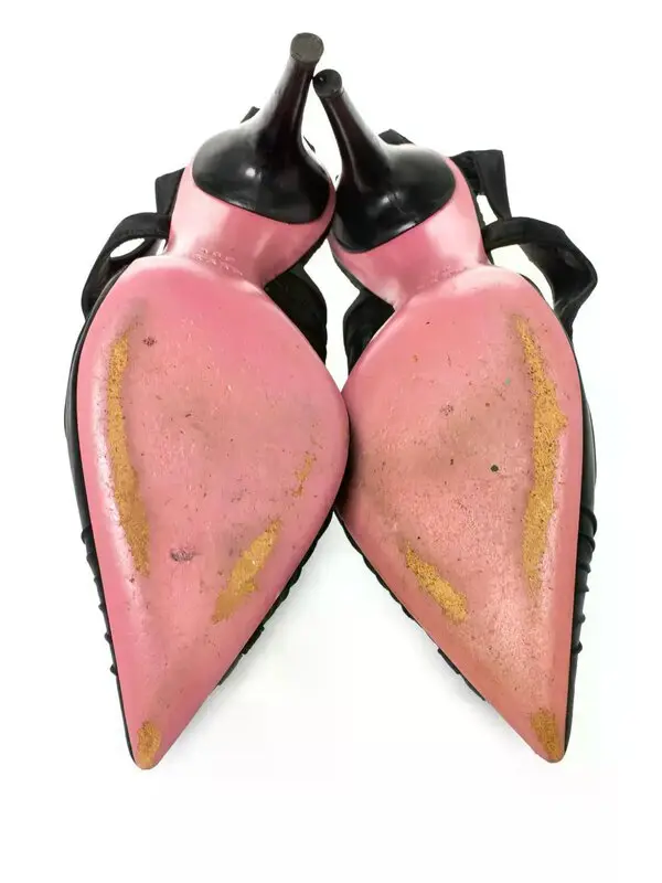 Gucci 2023 Satin Cut-out Pumps