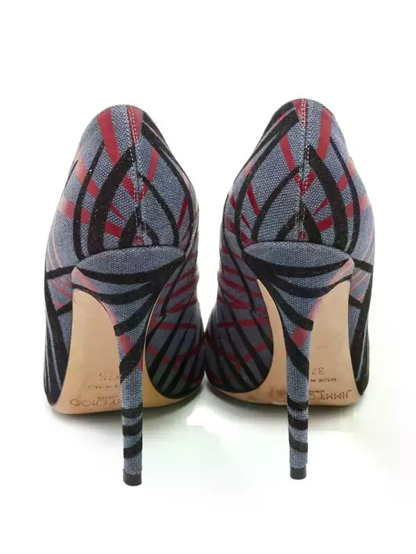 JIMMY CHOO 125mm Pointed-toe Pattern Pumps