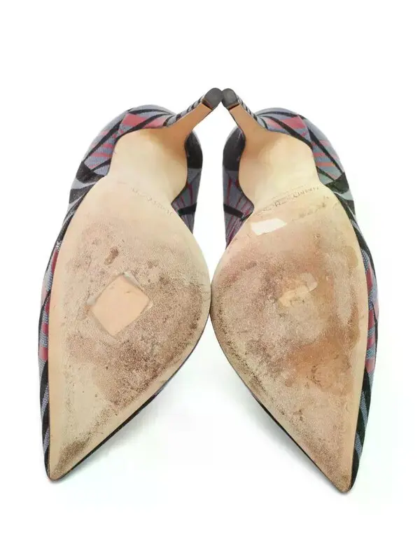 JIMMY CHOO 125mm Pointed-toe Pattern Pumps