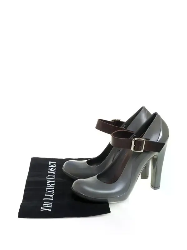 Marni Leather Mary Jane High Heel Sandals