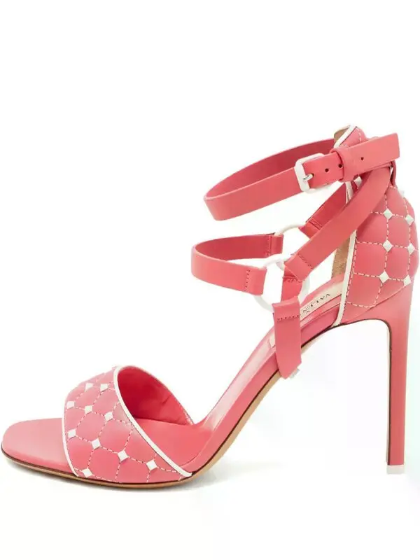 Valentino Garavani Strappy Stiletto Sandals - Pink