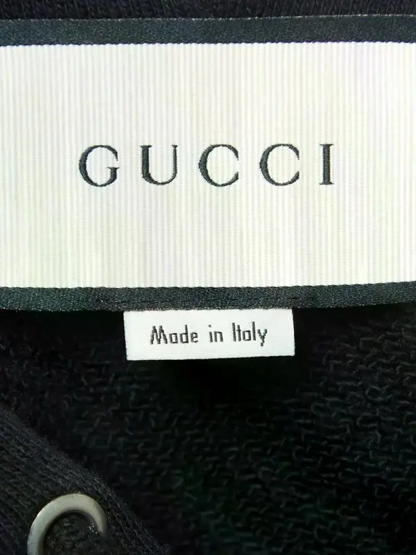 Gucci Embroidered Cotton Hoodie