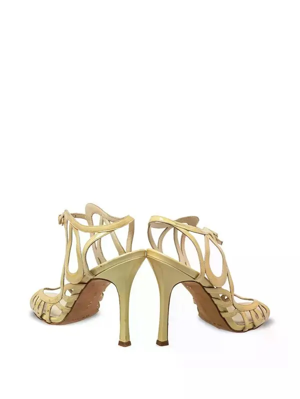 Manolo Blahnik Strappy Stiletto Sandals