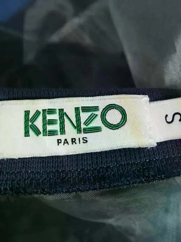 Kenzo Sheer Logo Print Sweatshirt