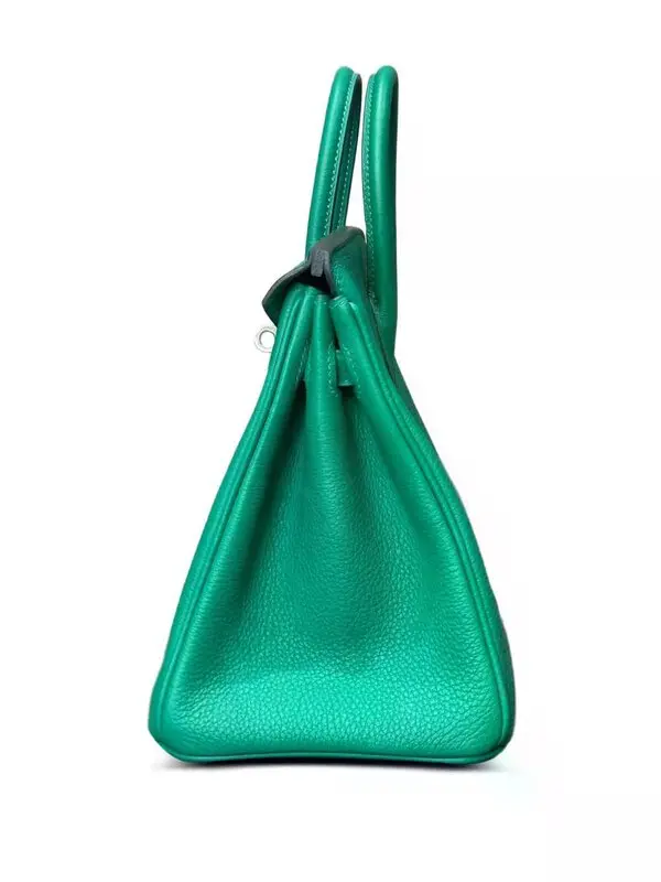 Hermès Birkin 25 Togo Palladium-hardware Tote Bag - Green