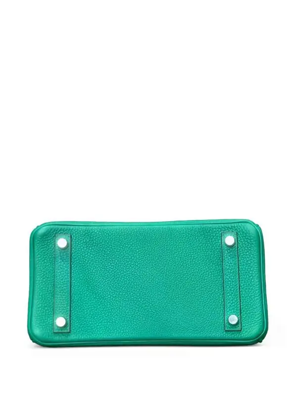 Hermès Birkin 25 Togo Palladium-hardware Tote Bag - Green