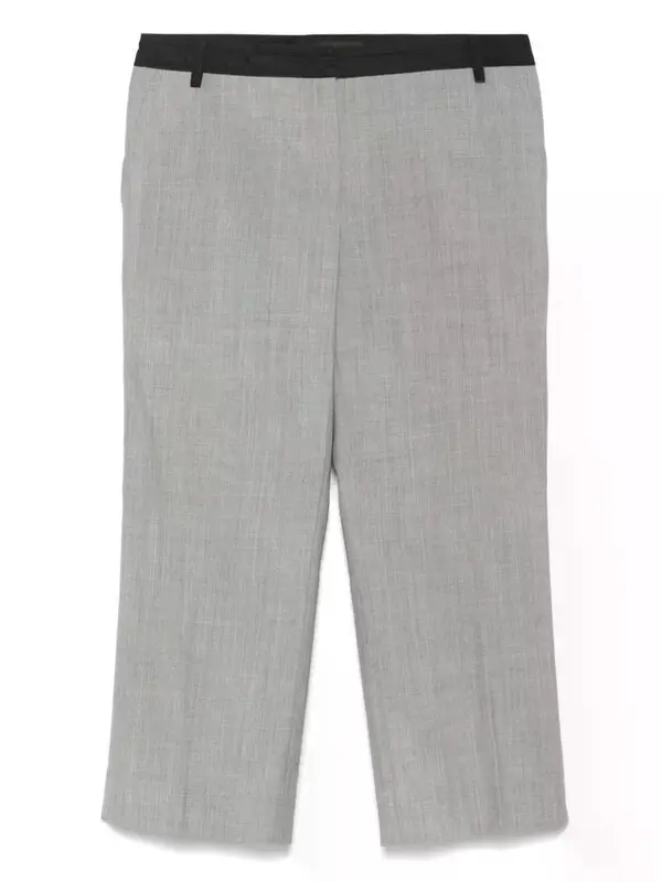LOUIS VUITTON 2020s Capri Trousers - Grey