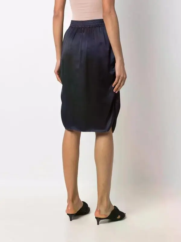 LANVIN 2008 Gathered Tulip Skirt