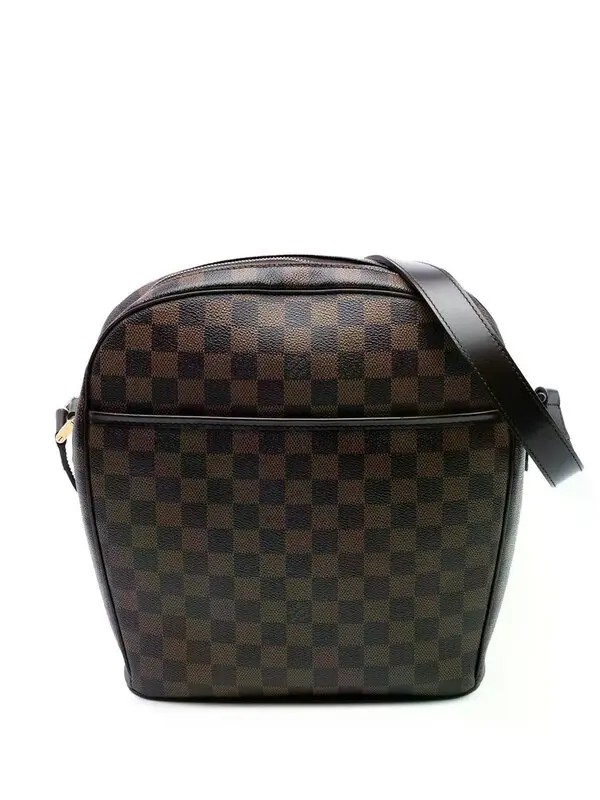 LOUIS VUITTON Damier Ebene Ipanema Gm Shoulder Bag