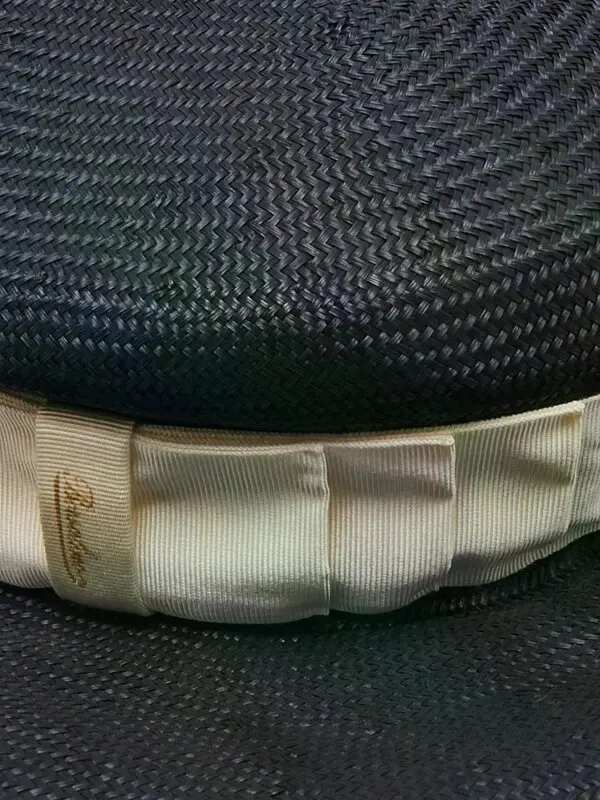Borsalino Wide-brim Straw Hat