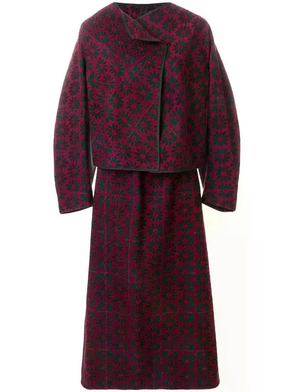 Comme Des Garçons 1999 Brocade Skirt Suit