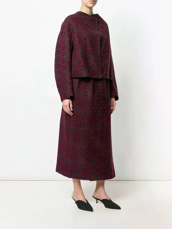 Comme Des Garçons 1999 Brocade Skirt Suit