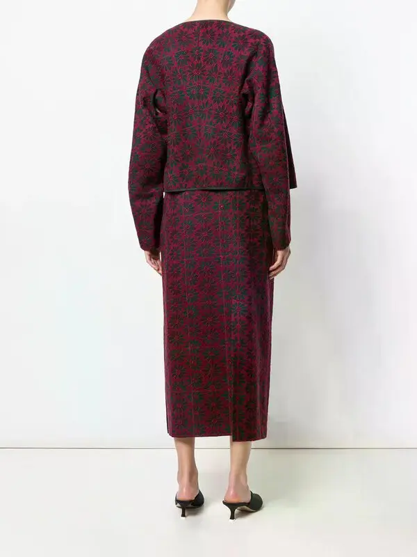 Comme Des Garçons 1999 Brocade Skirt Suit