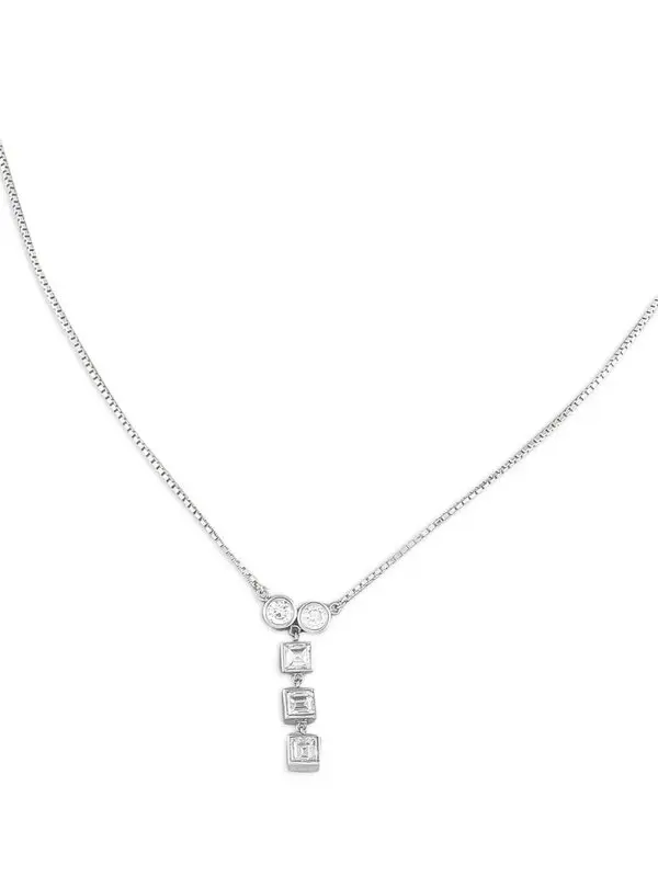 LB EXCLUSIVE Platinum And Diamond Necklace