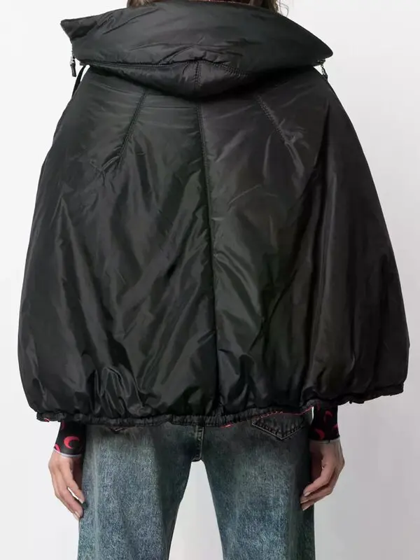 Gianfranco Ferre 1990s Puffed Sleeve Hooded Jacket