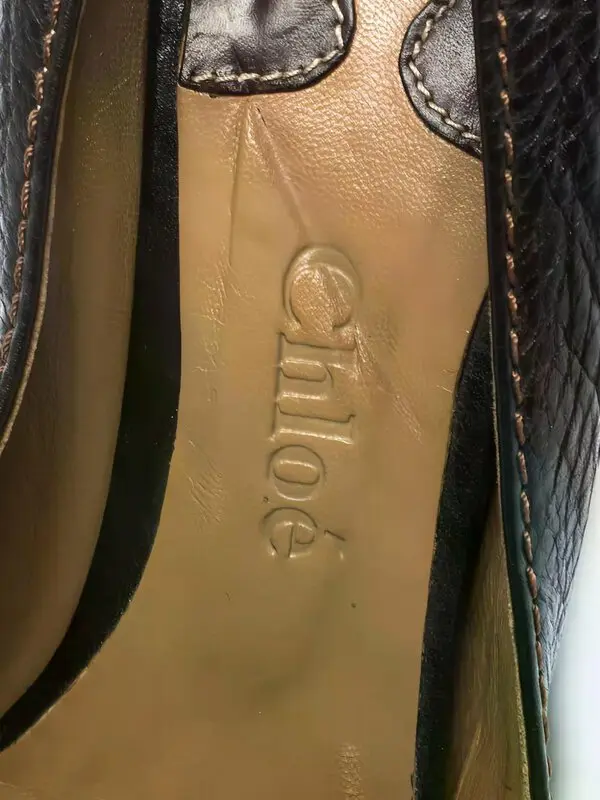 Chloé Buckled High Heel Pumps