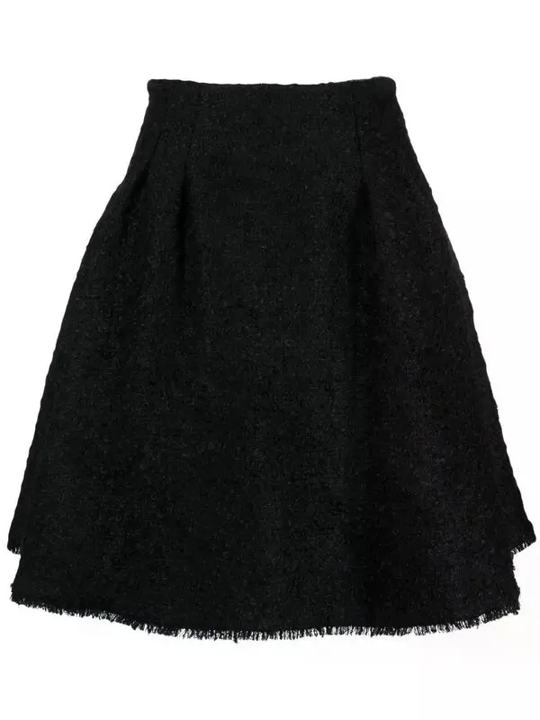 Dior Textured Flared Mini Skirt