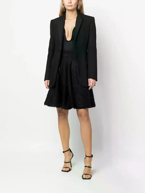 Dior Textured Flared Mini Skirt