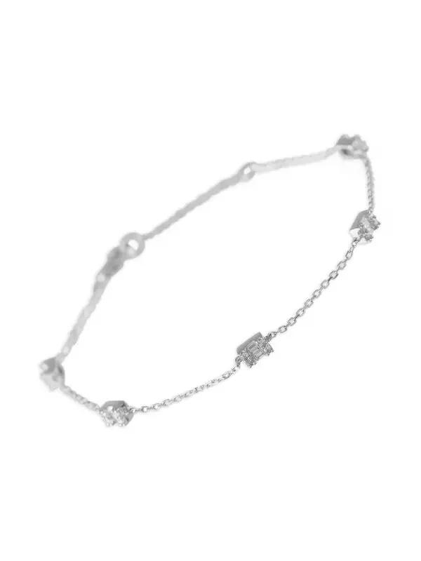 LB EXCLUSIVE 14k White Gold Diamond Bracelet