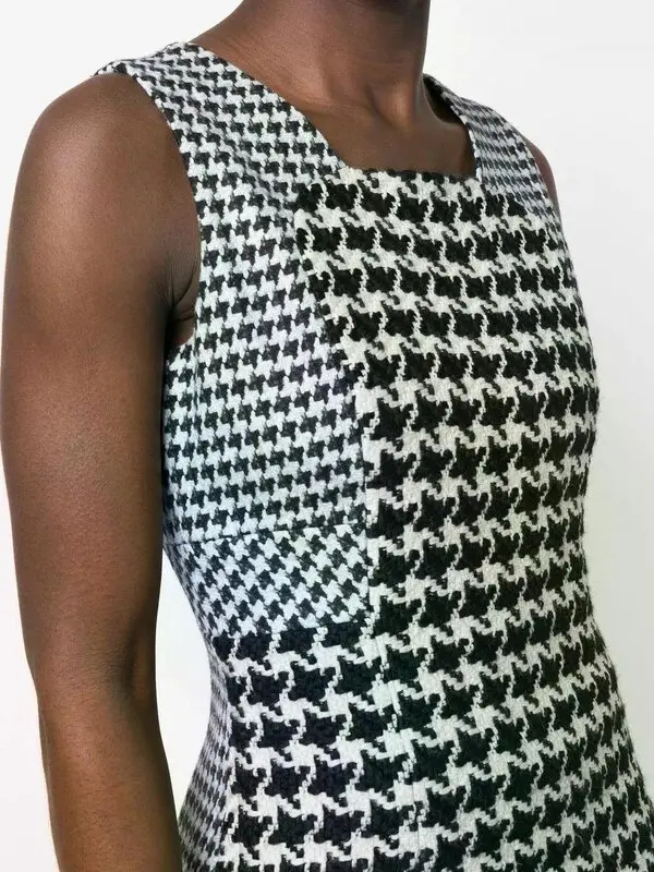Dior Houndstooth Sleeveless Top