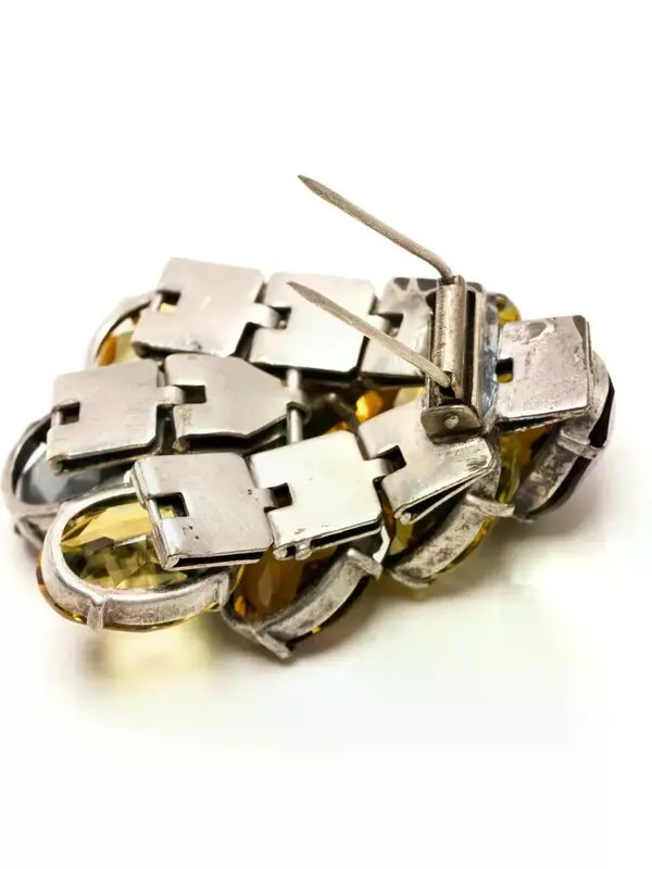 Dior Crystal Embellished Brooch