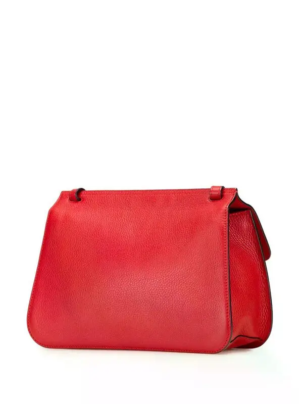 Gucci Leather Bamboo Daily Crossbody Bag