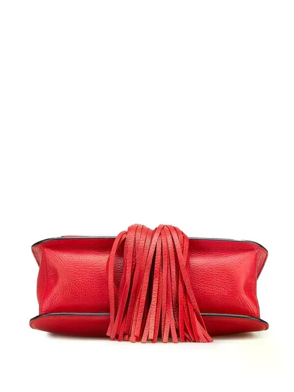 Gucci Leather Bamboo Daily Crossbody Bag