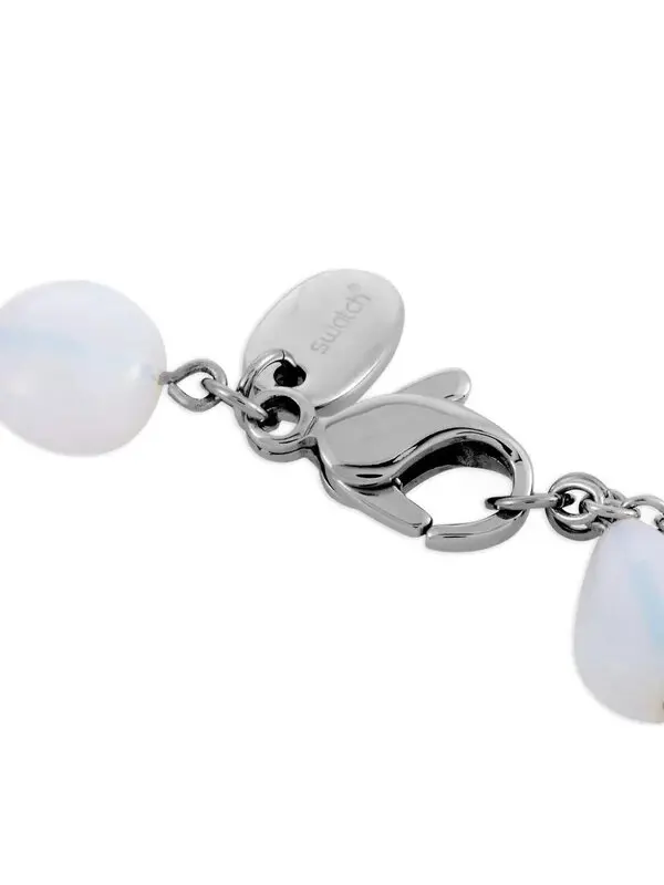 SWATCH Necklace With Faux Pearl Embellishment