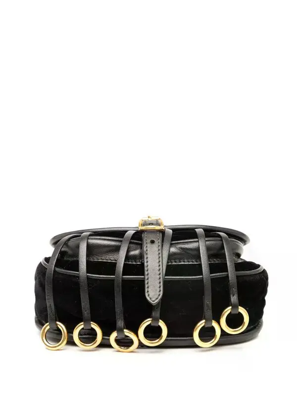 Prada Quilted Velvet Corsaire Crossbody Bag