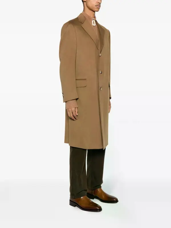 A.N.G.E.L.O. VINTAGE CULT 1990s Notched Lapels Cashmere Coat