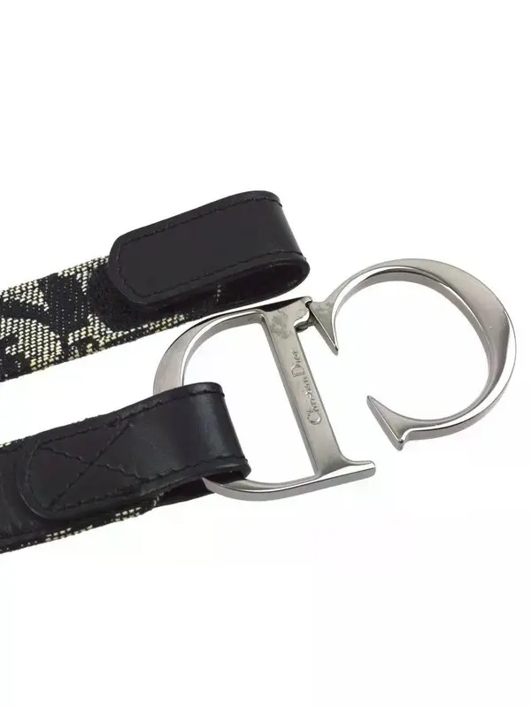 Dior Trotter Monogram Canvas Belt