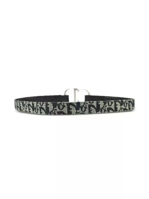 Dior Trotter Monogram Canvas Belt