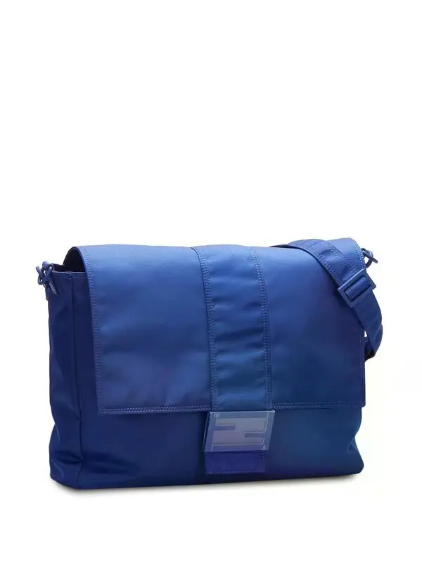 Fendi Ff Lock Crossbody Bag - Blue