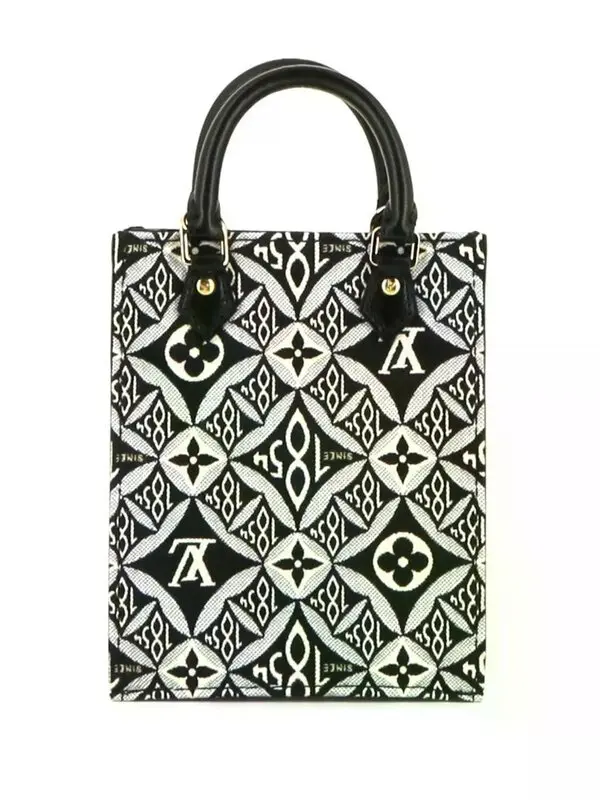LOUIS VUITTON Monogram Small Sac Plat Handbag